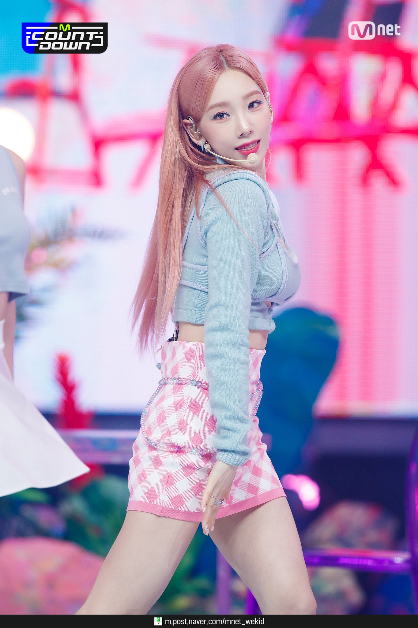 화수은화 On Twitter 210708 엠카운트다운 태연taeyeon Weekend 현장포토 출처 엠넷 네이버 포스트