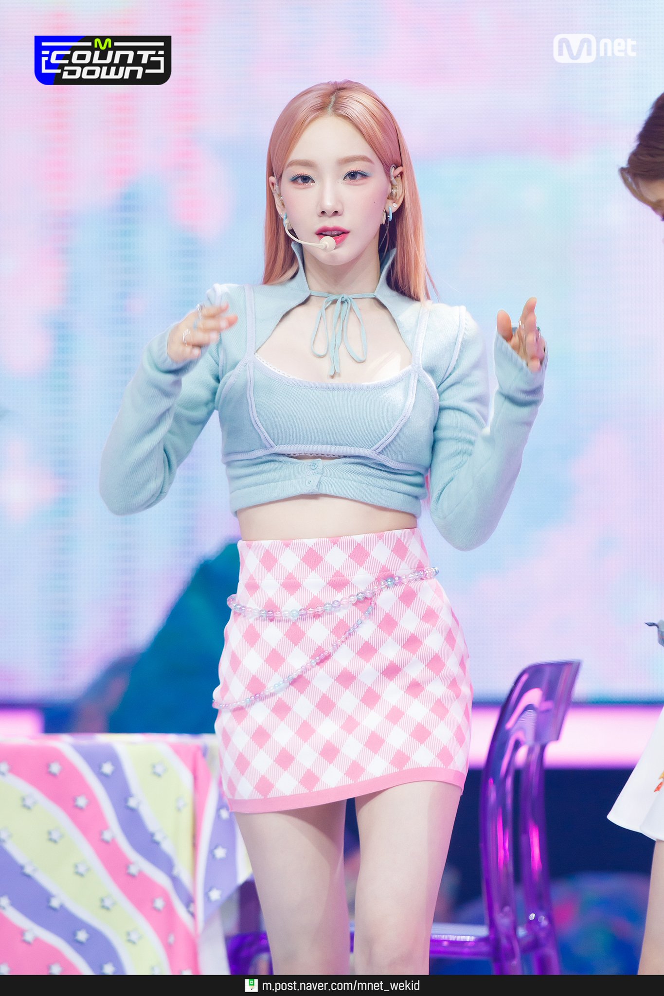 화수은화 On Twitter 210708 엠카운트다운 태연taeyeon Weekend 현장포토 출처 엠넷 네이버 포스트