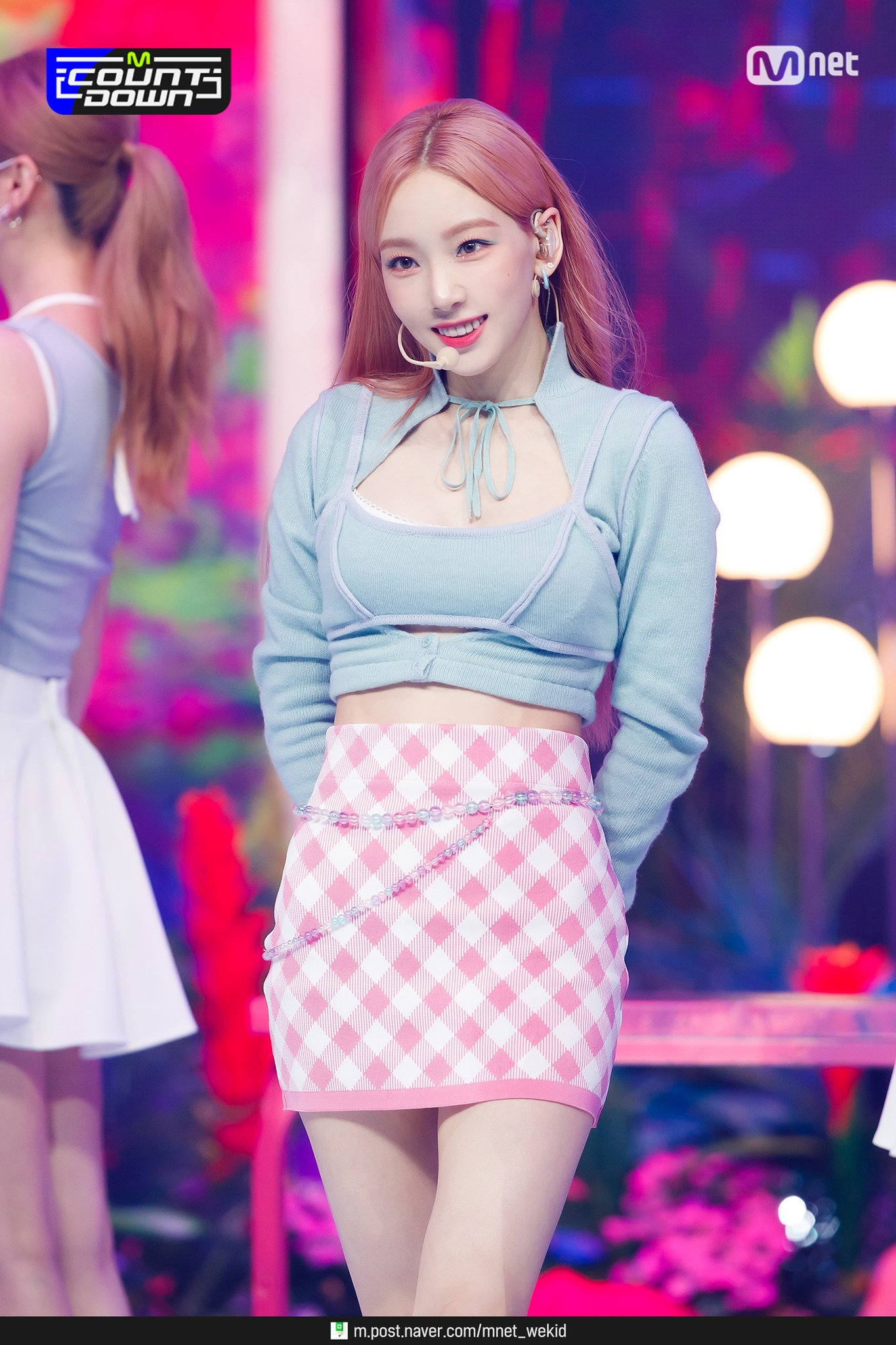화수은화 On Twitter 210708 엠카운트다운 태연taeyeon Weekend 현장포토 출처 엠넷 네이버 포스트