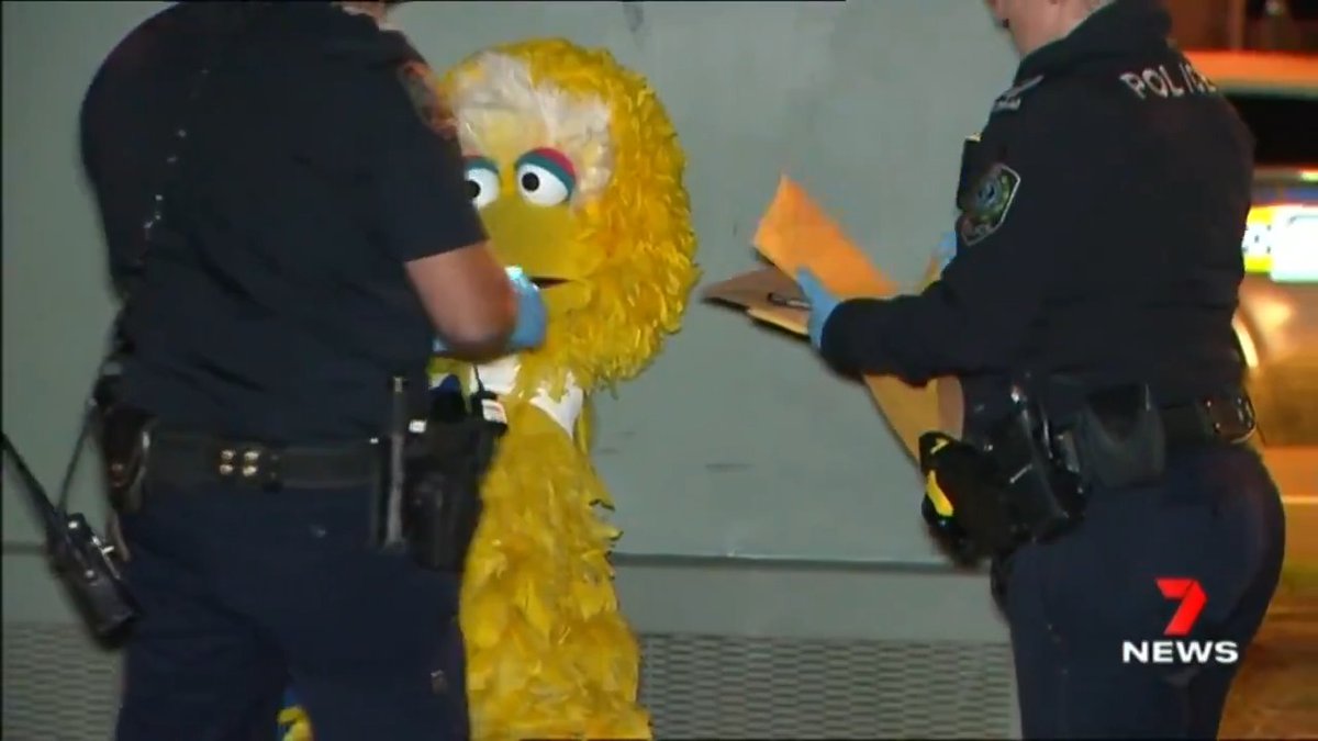 Big Bird Arrested