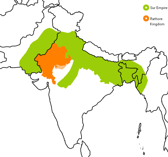 Rao maldeo rathore ( Maharaja of jodhpur ) 9 May 1532 – 7 November 1562 ...