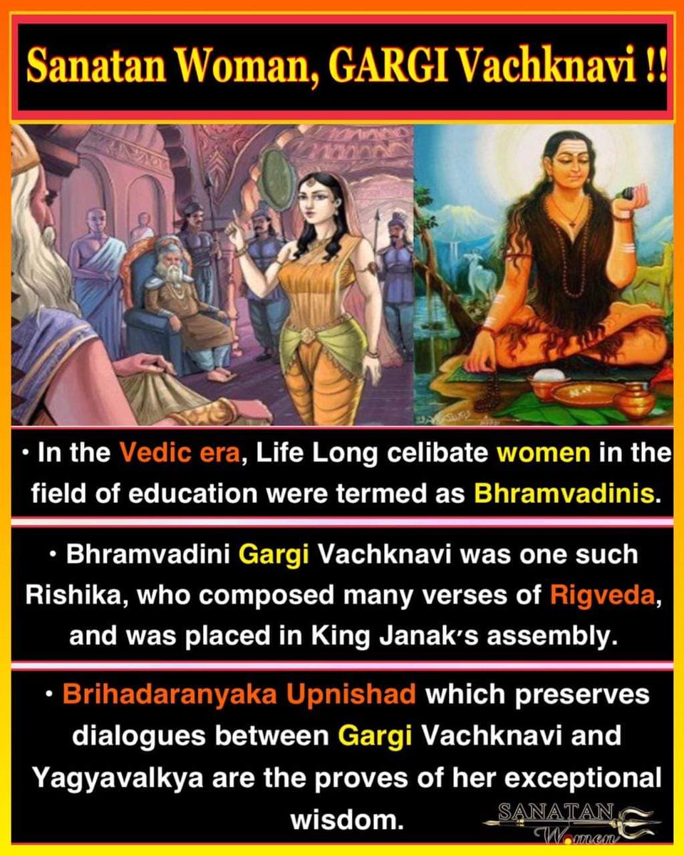 Do you Know? Rishikas existed alongside and equally at par…