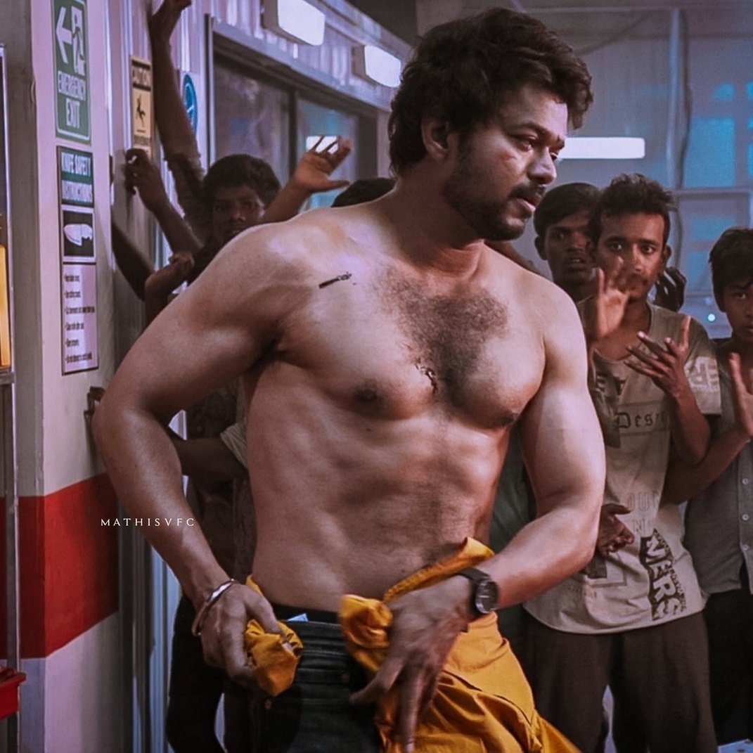 Ilayathalapathy Vijay Six Pack Photos Shah Rukh Khan Unveils