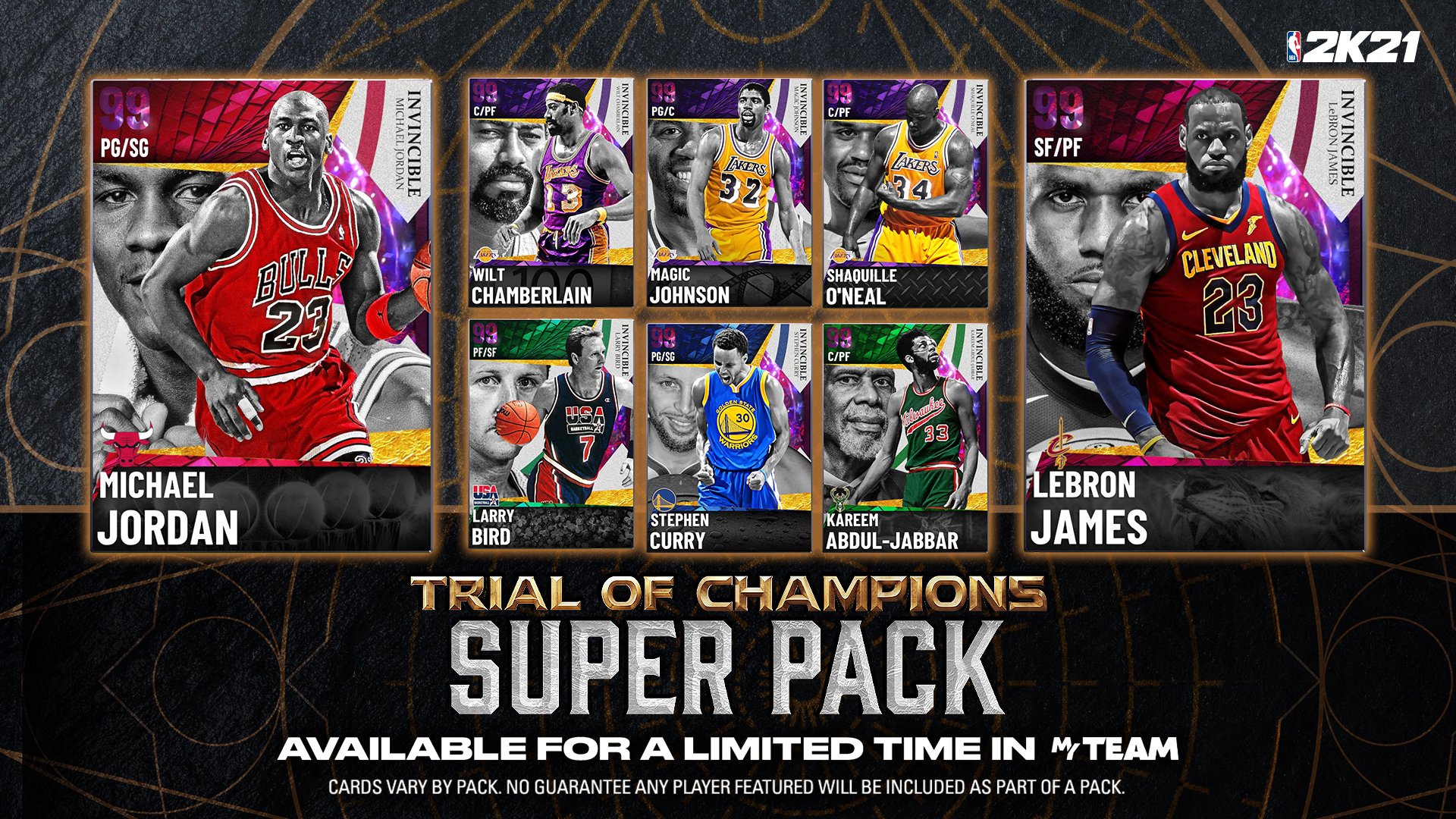 NBA 2K22 MyTEAM on Twitter: "Trial of Champions Super Packs are LIVE 🏆 You got 72 hours to pick ...