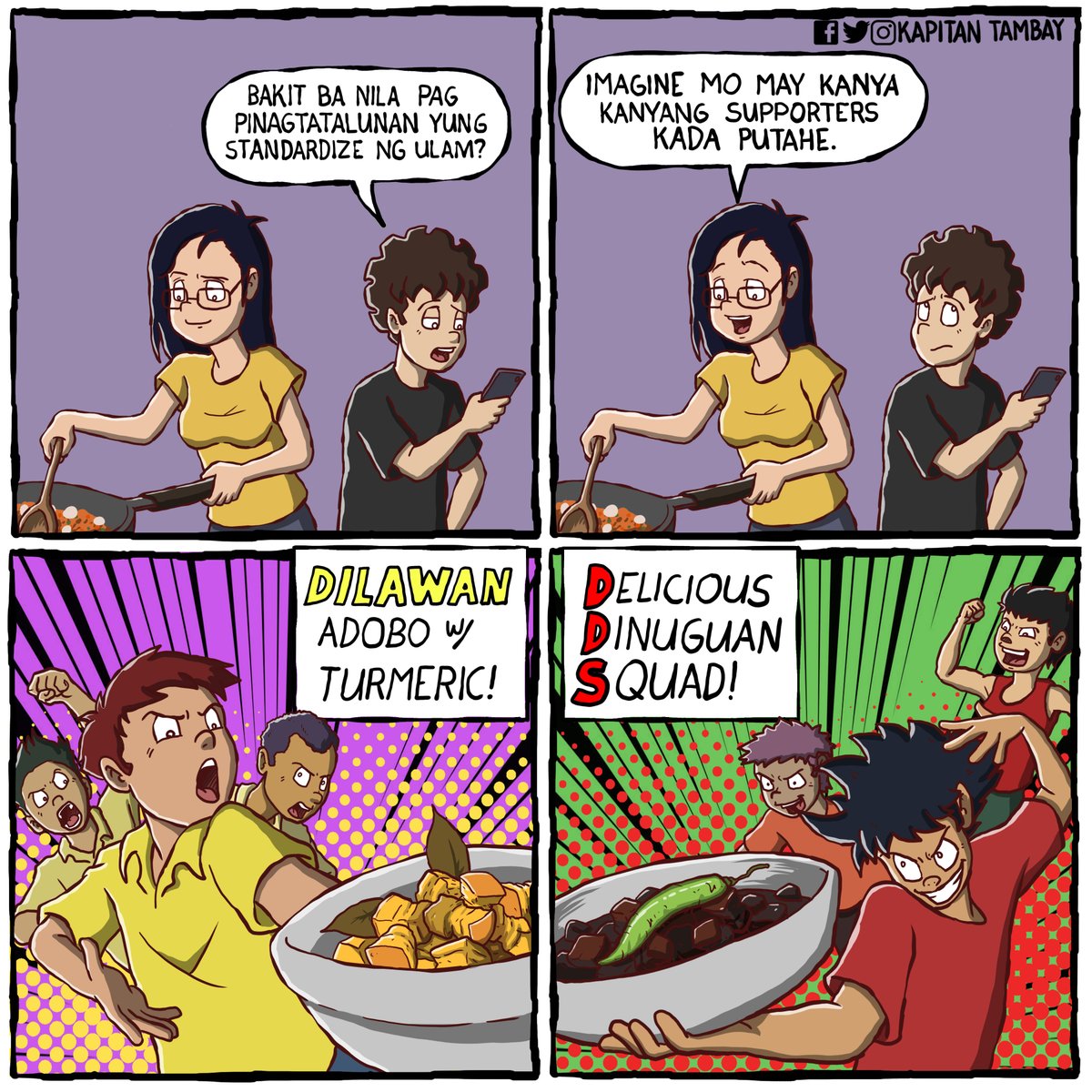 「Anong ulam nyo? #StandardUlam 」Kapitan Tambayの漫画