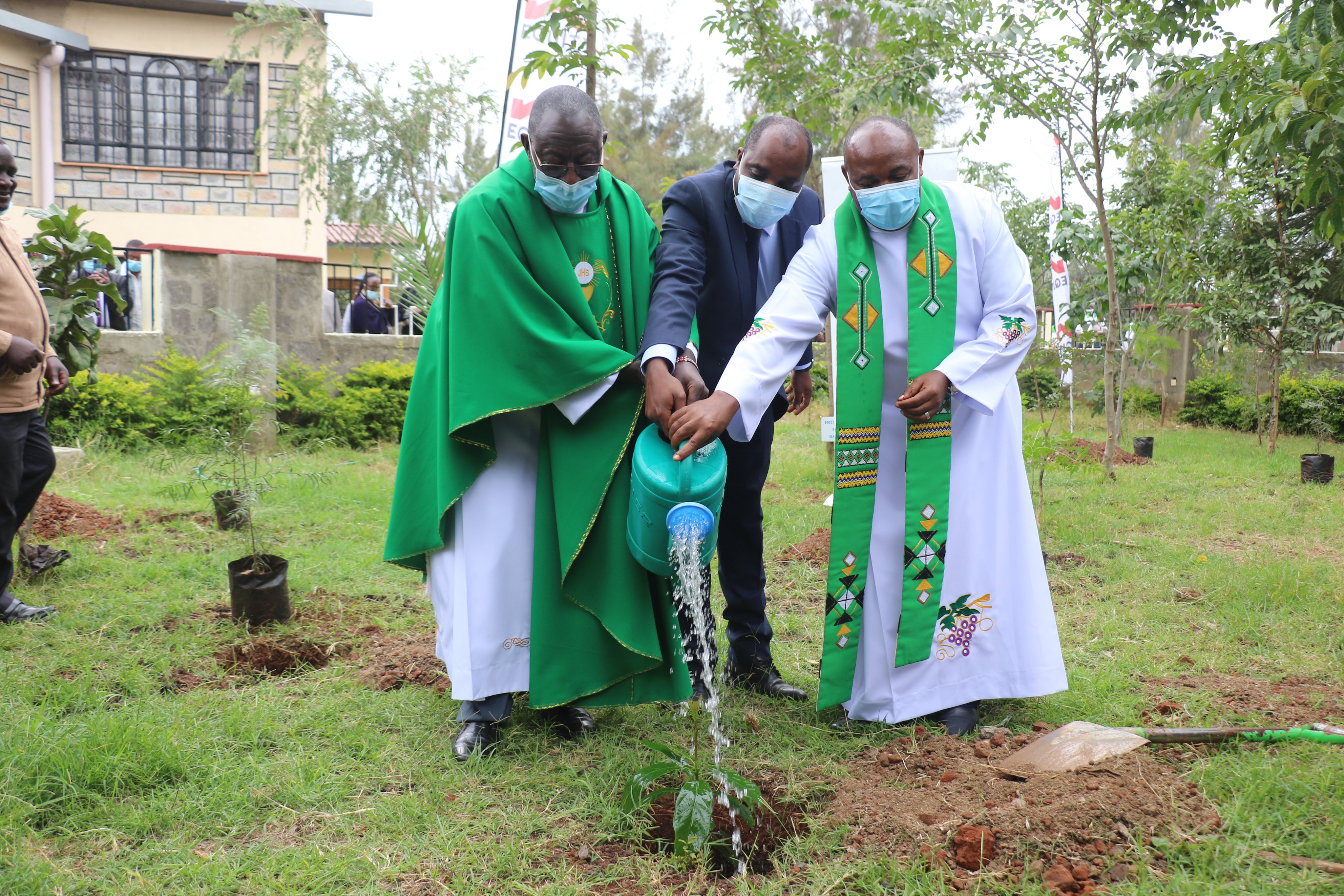 Equity Bank Kenya on Twitter: "Caritas Nairobi Communications Manager Millicent Kamau (L) and ...