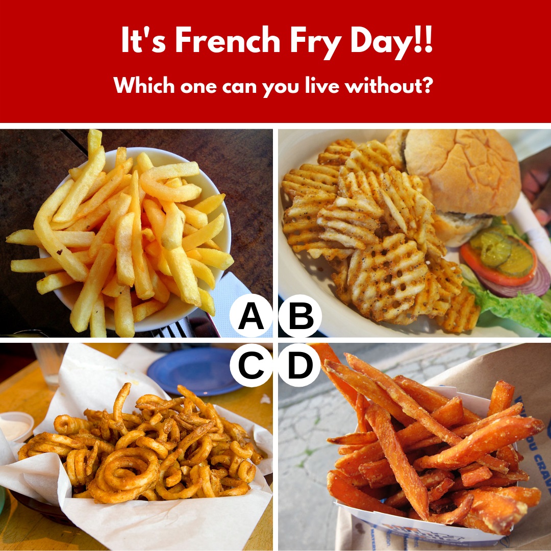 French Fry Day Memes French Fries Character Design With Slogan Fry Day