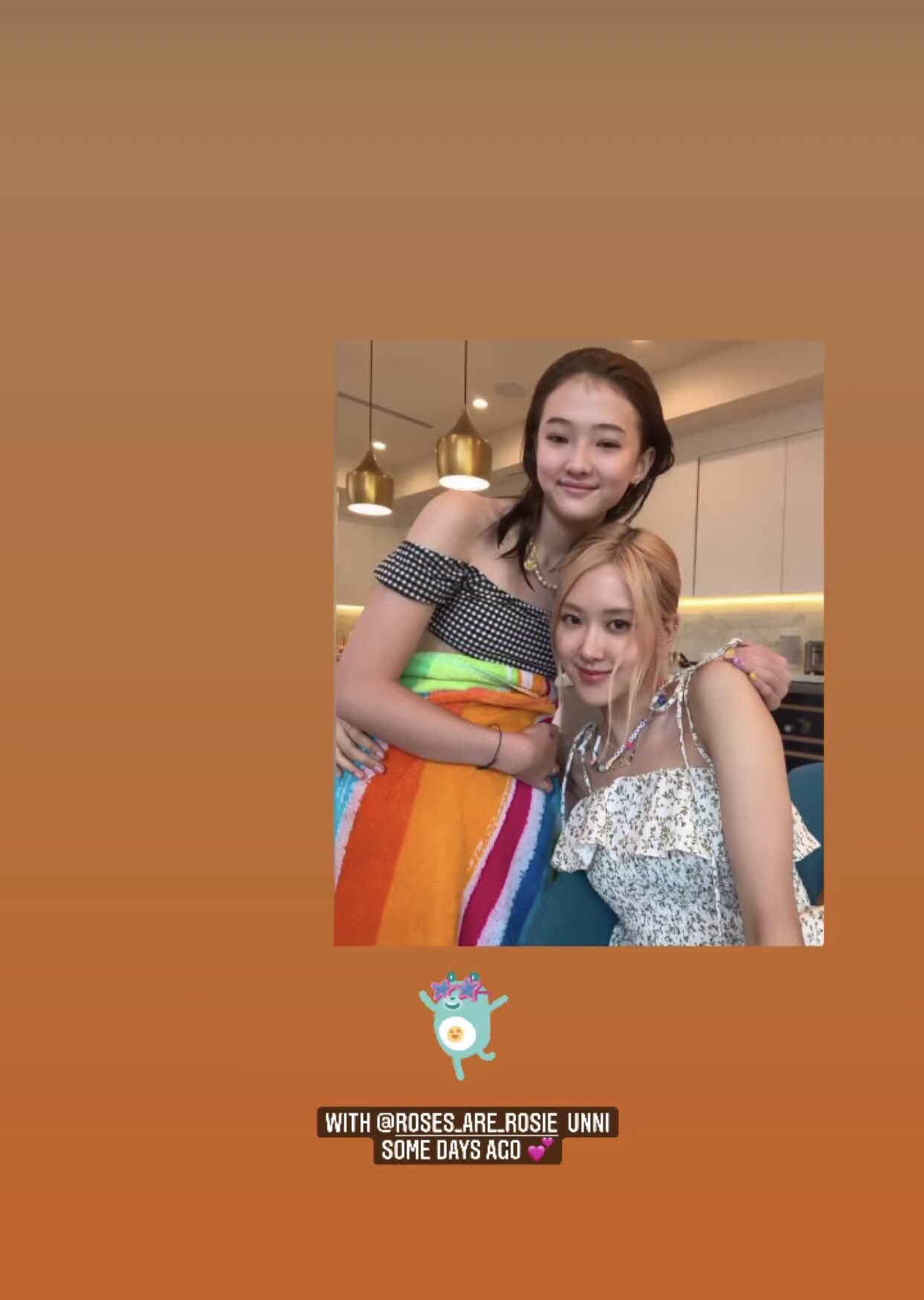 -R-OSÉ PARAGUAY OFICIAL🌼 on Twitter: "ENG• Ella Gross update with ROSÉ on Instagram: "With ...