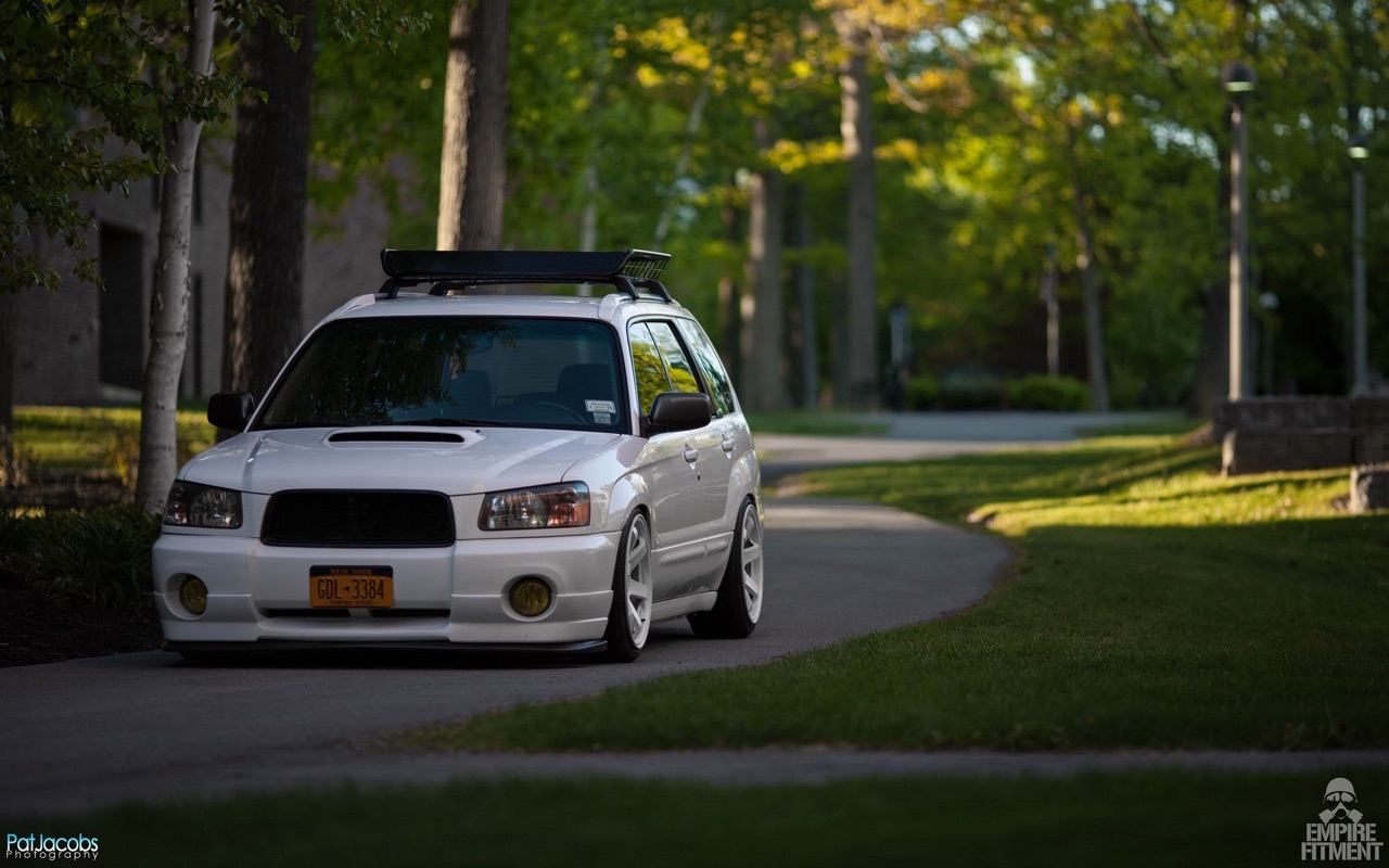 Stanced Subaru Forester