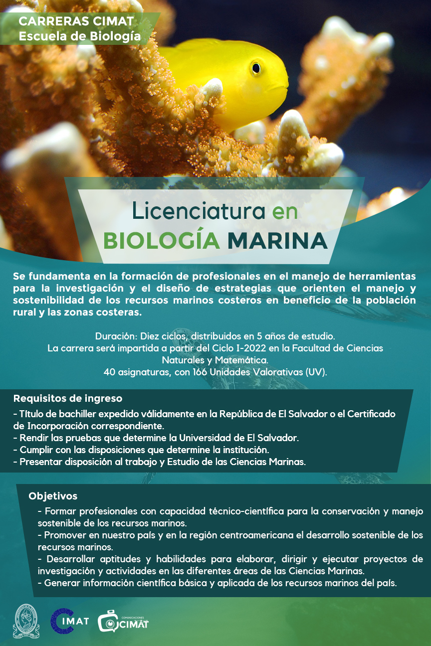 Biologia Marina Carrera