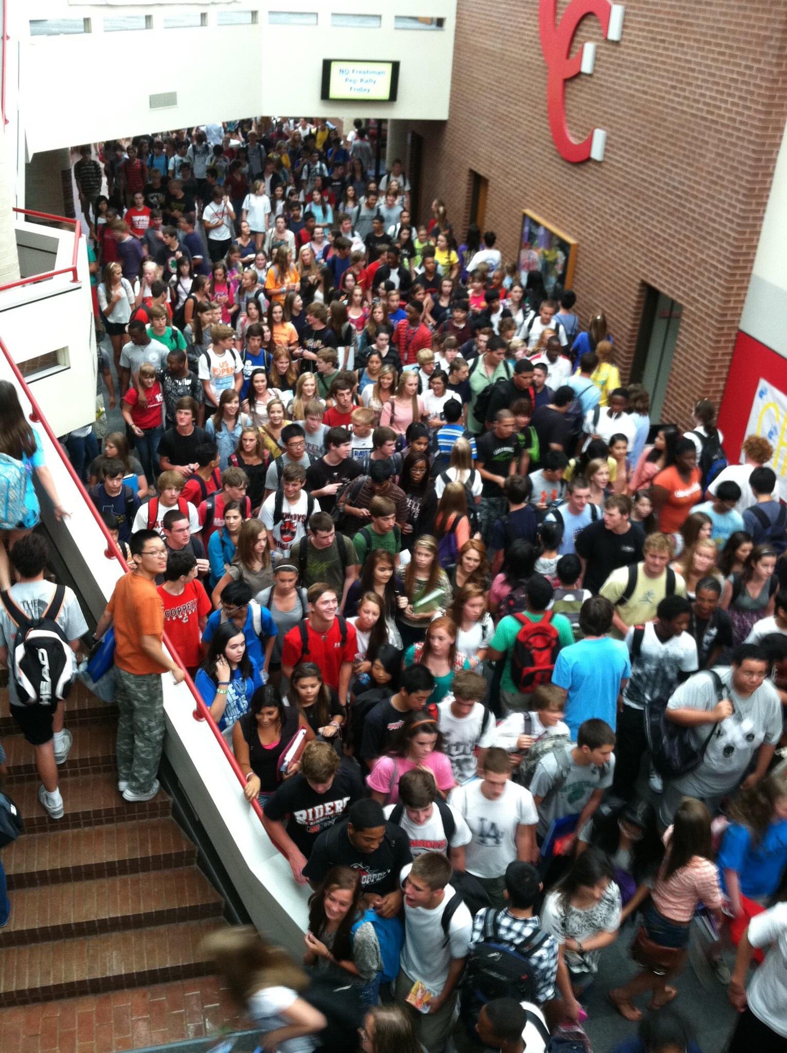 Crowded High School Hallways Tumblr