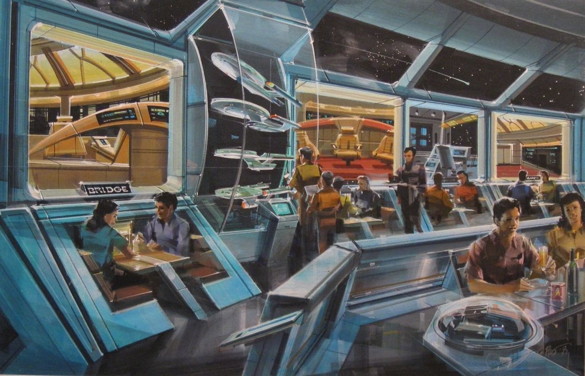 Starship Bridge Concept Art