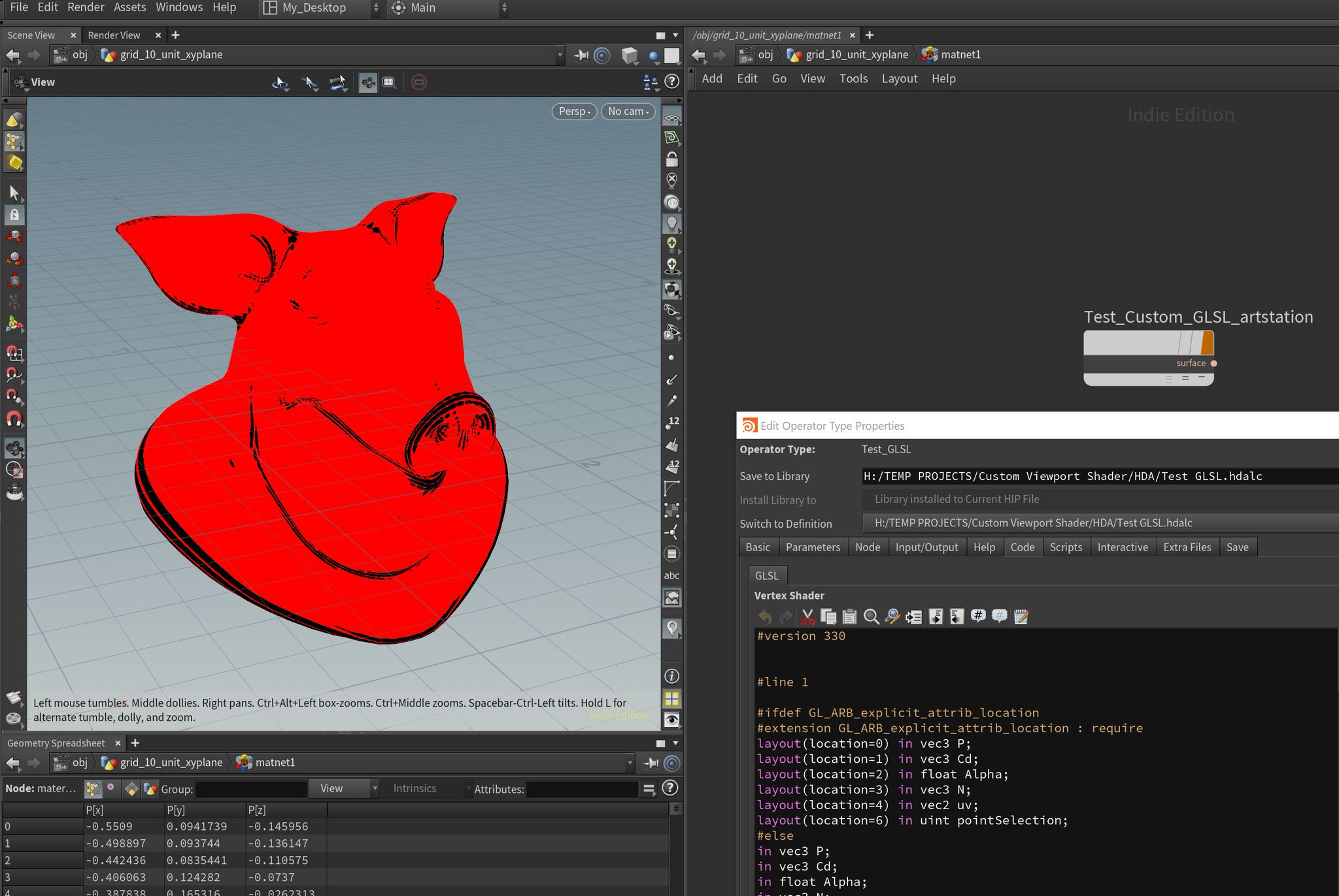 Blue Bursting Bubble on Twitter: "I finally got Outlines working for #glsl Toon #shader in # ...