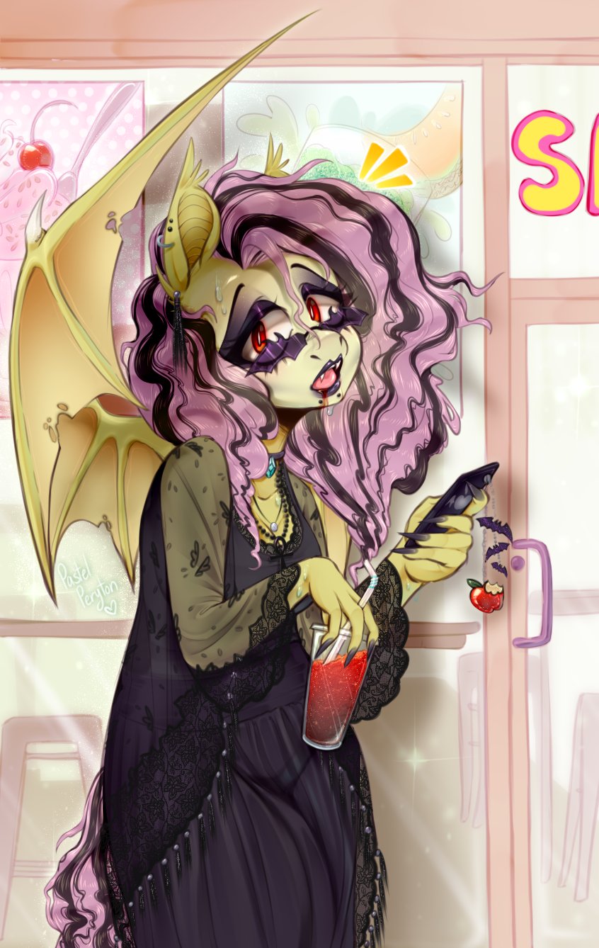 Fluttershy Vampire Human
