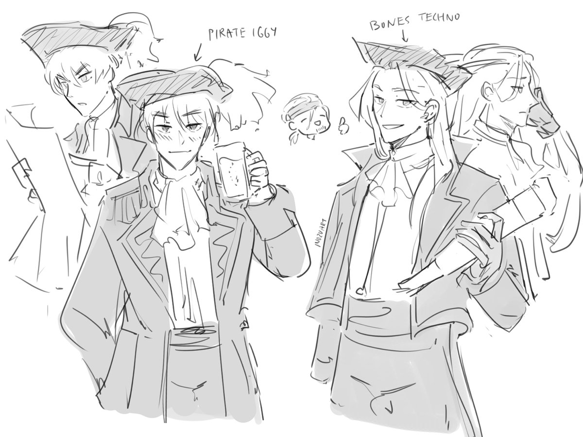 「rivalstwt wip 」ino⁷💤🐷🎗️の漫画