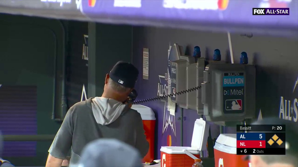[OT] FOX tapped into the bullpen phones for the All Star Game and ...