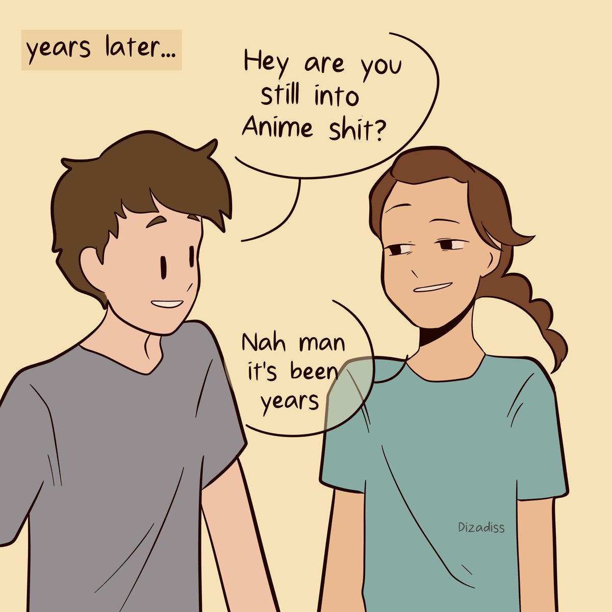 「Early morning enlightenment (1/2) 」DIZAの漫画