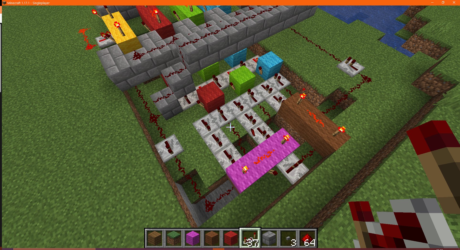 B.R.I. on Twitter: "The redstone circuitry, for those interested o3o…