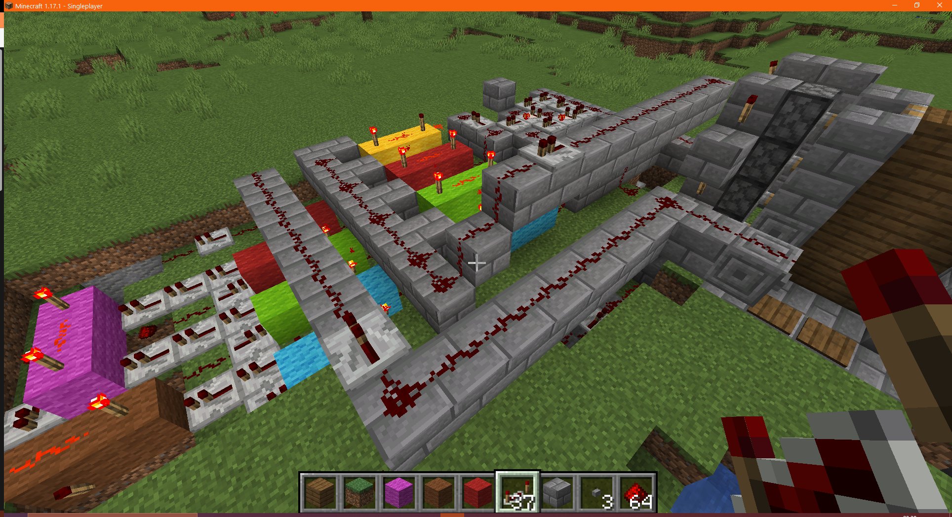 B.R.I. on Twitter: "The redstone circuitry, for those interested o3o…