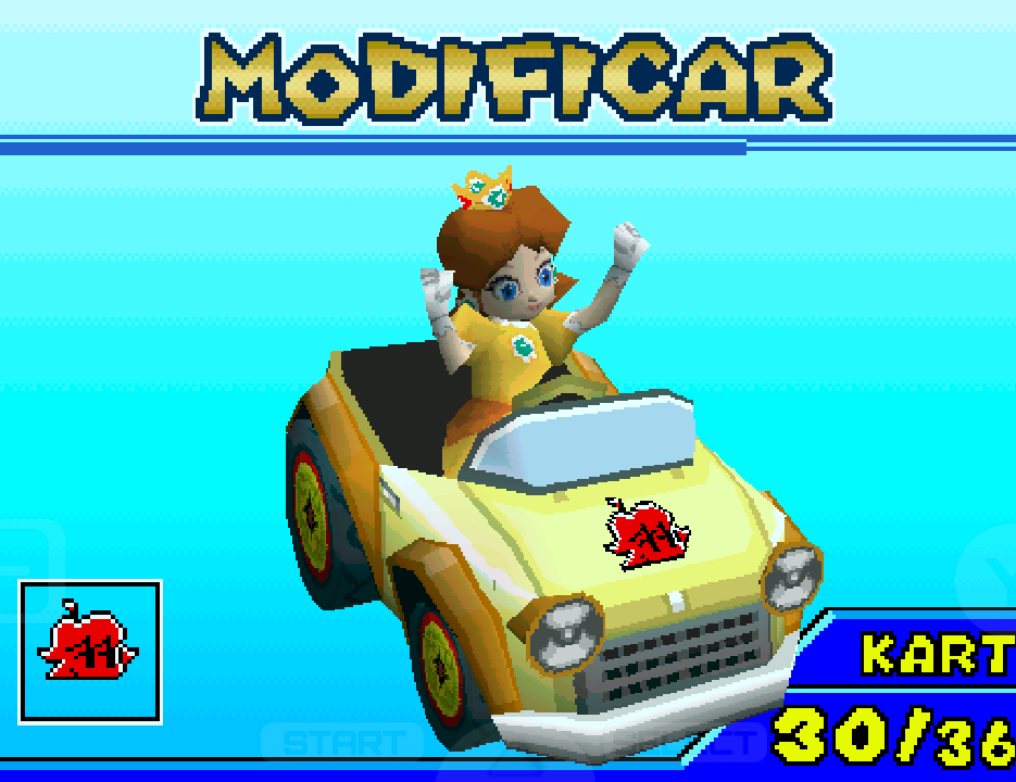 Daisy Mario Kart Ds