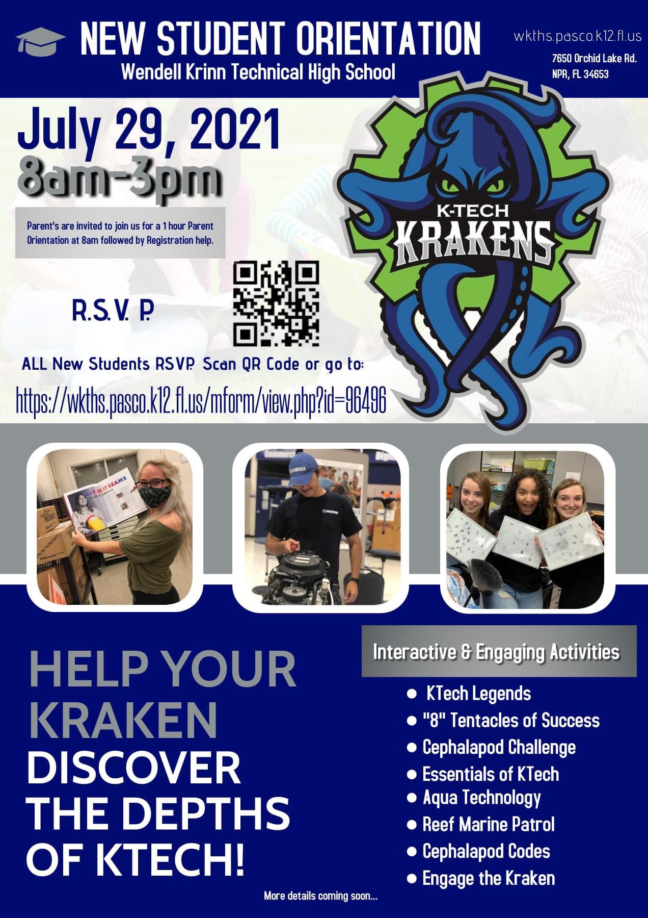 Student Orientation Flyer