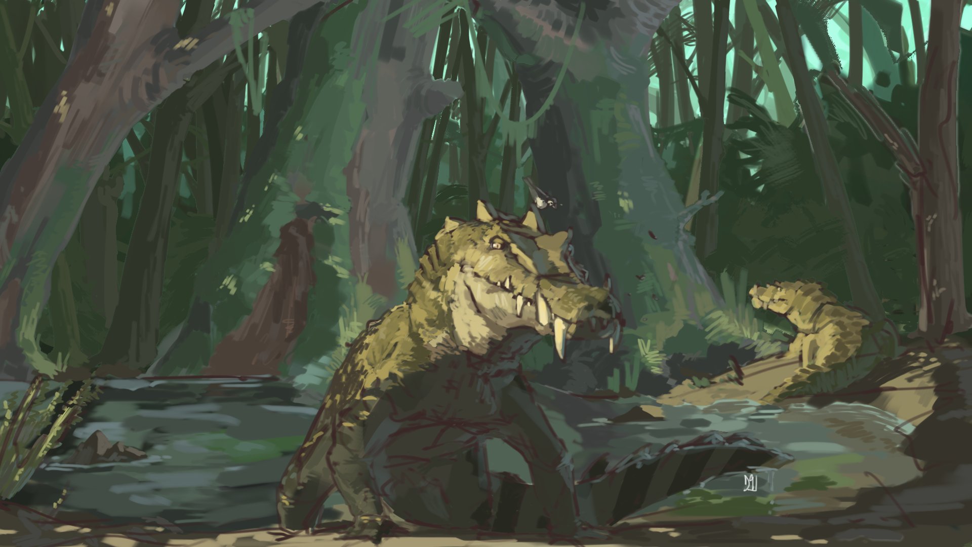 Primeval Kaprosuchus