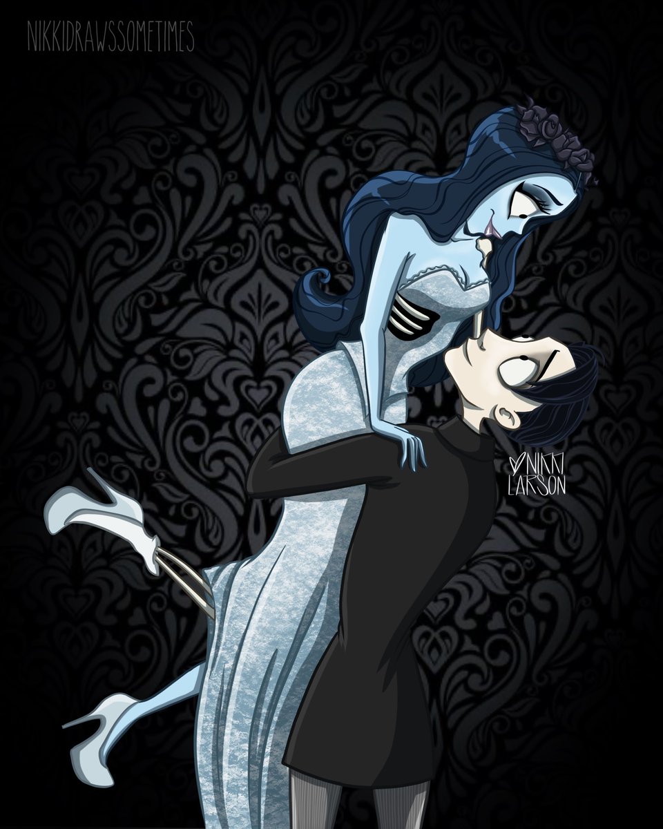 Emily And Victor Corpse Bride Drawings