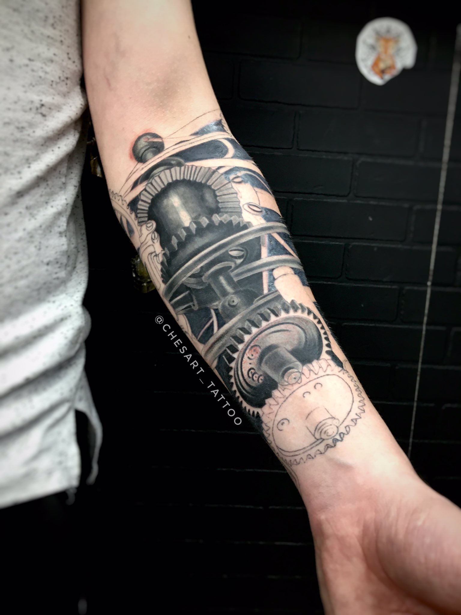 Steampunk Arm Tattoo