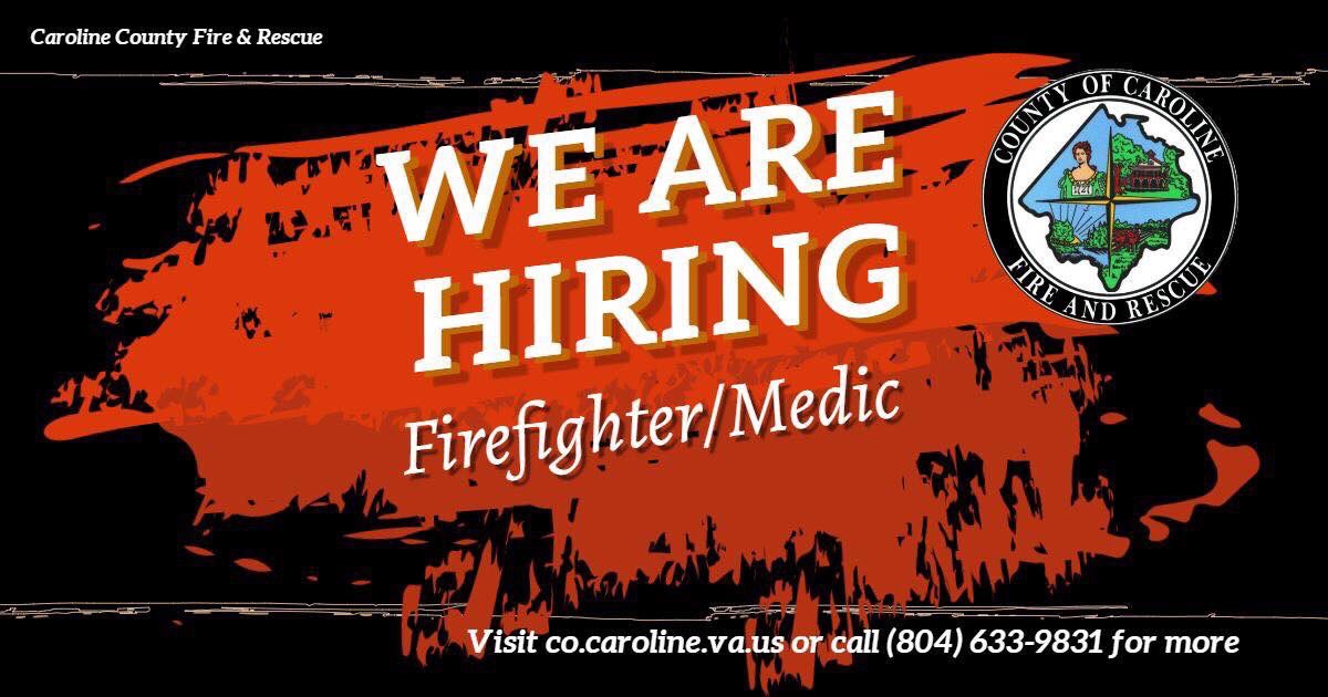 Chief Jason R. Loftus | Fire-EMS Chief | Caroline County, VA - Caroline ...