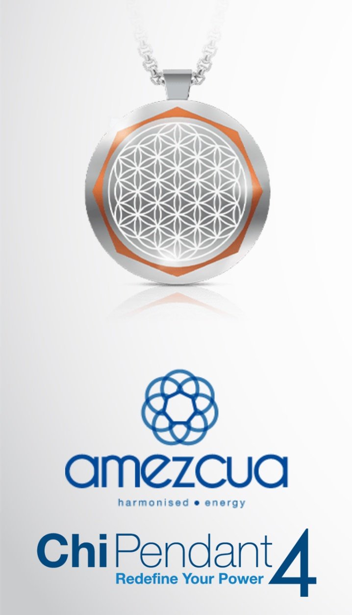 Silver Negative Ions Amezcua Chi Pendant 4, For Stress, 45% OFF