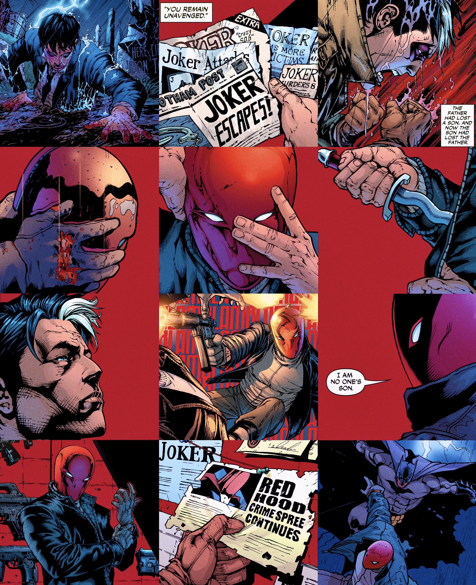 Batman Under The Red Hood Comic