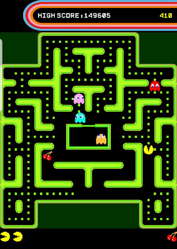Original Pacman Maze
