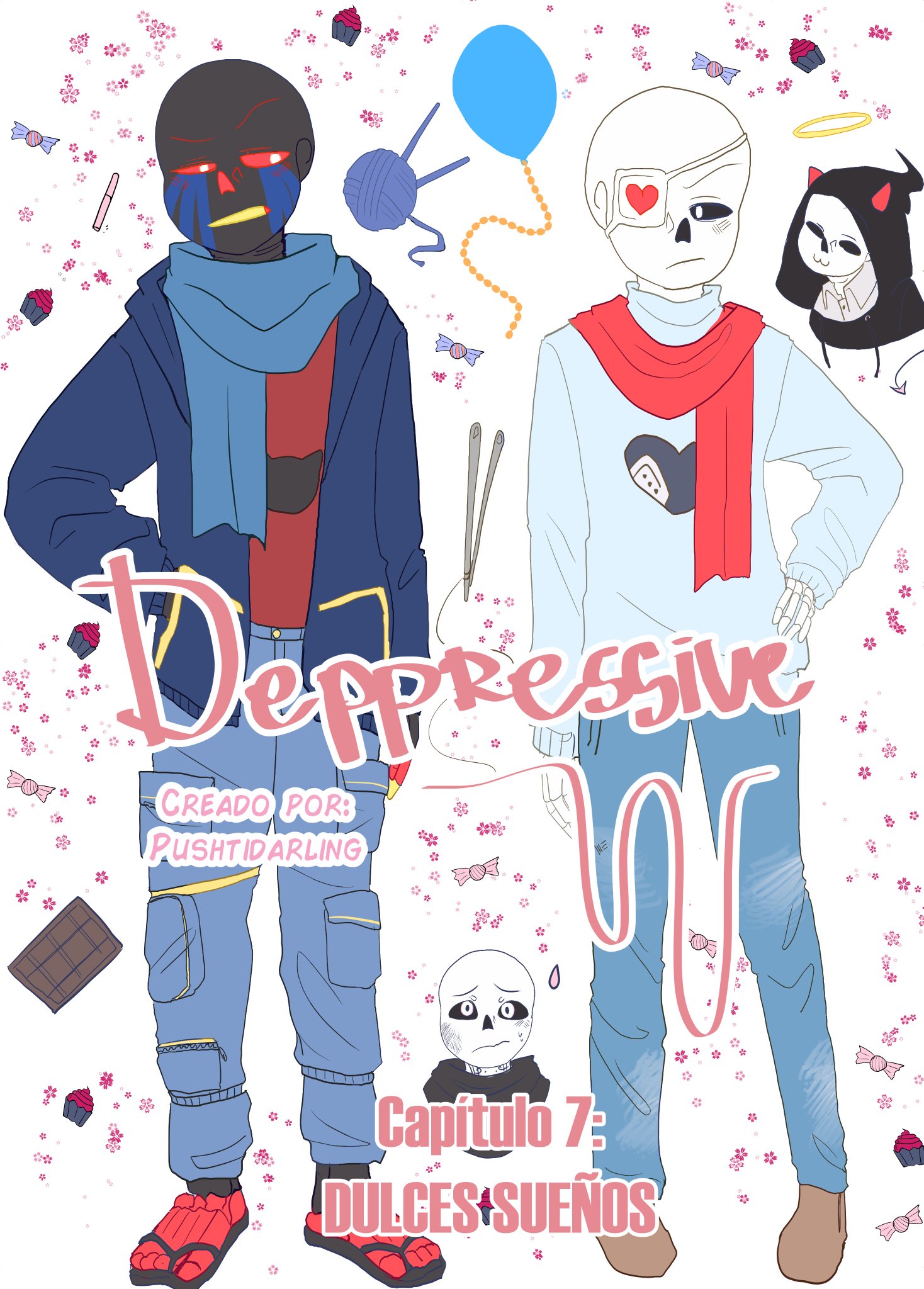 Marun't(-1) (comms close(1/5) on Twitter: "DEPRESSIVE - ERRORINK - ESPAÑOL Capítulo 7. https://t ...