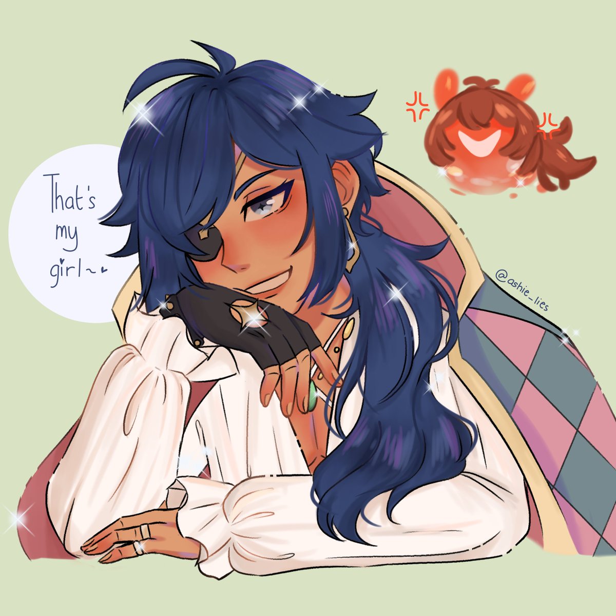 ashie is tired 😔 (@ashie_lies) さんのイラスト・マンガ作品まとめ (1 件) - Twoucan