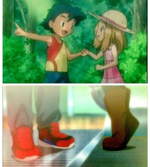Pokemon Ash X Serena