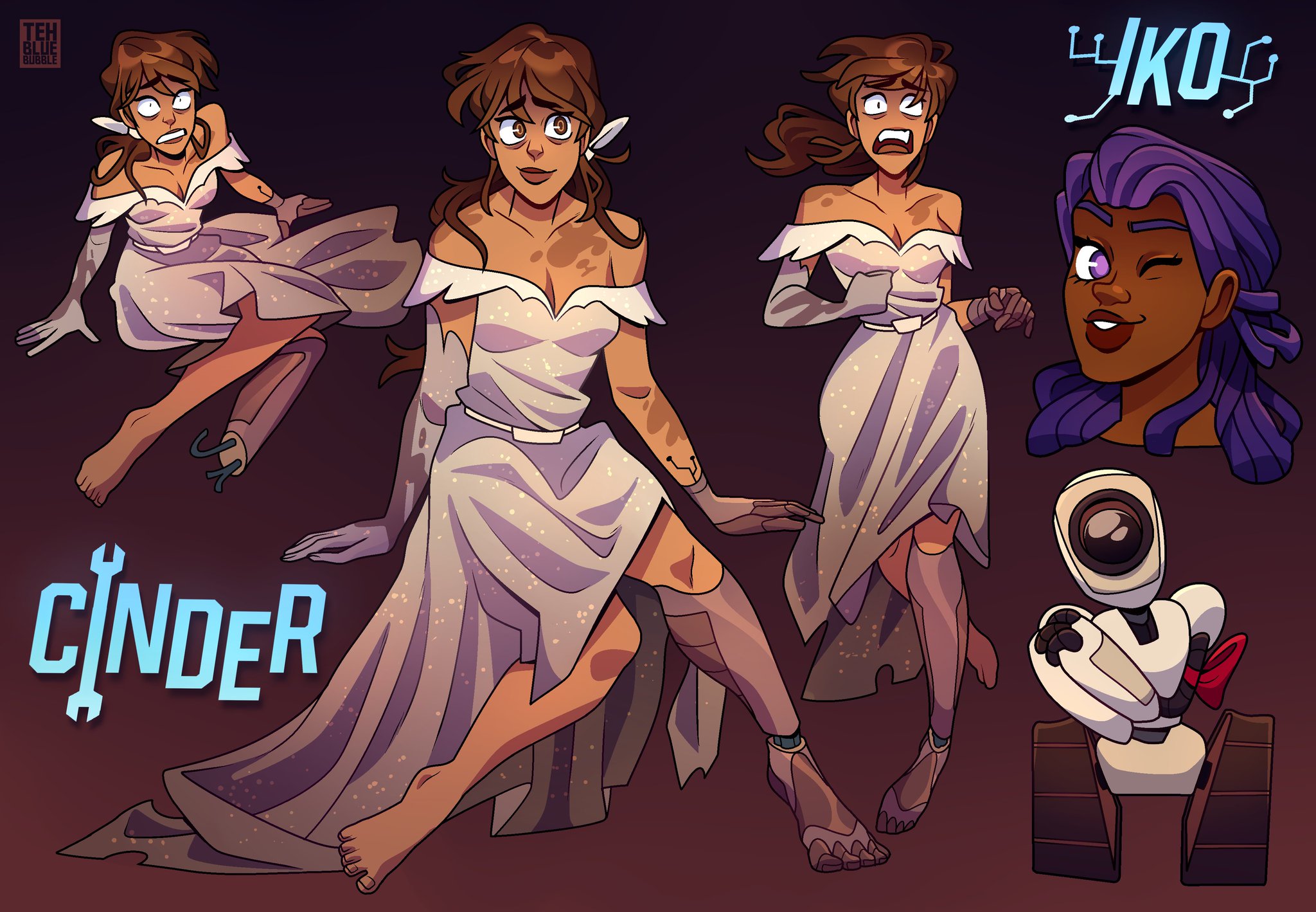 boog_how 🟣COMMS 𝗢𝗣𝗘𝗡 (3/8 SLOTS)🟣 on Twitter: "Cinder and Iko so true https://t.co/ETDaV5uOSH ...