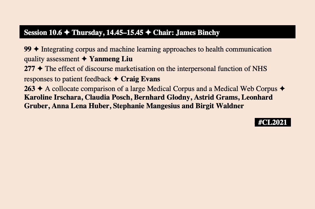 Paul Rayson on Twitter: "And for the final set of talks today, I'm wondering whether @antlabjp ...