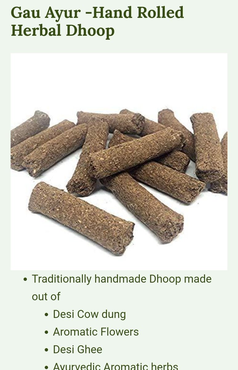 Eco Friendly - Gau HERBAL Hand rolled Dhoop -Back in stock, Limited ...