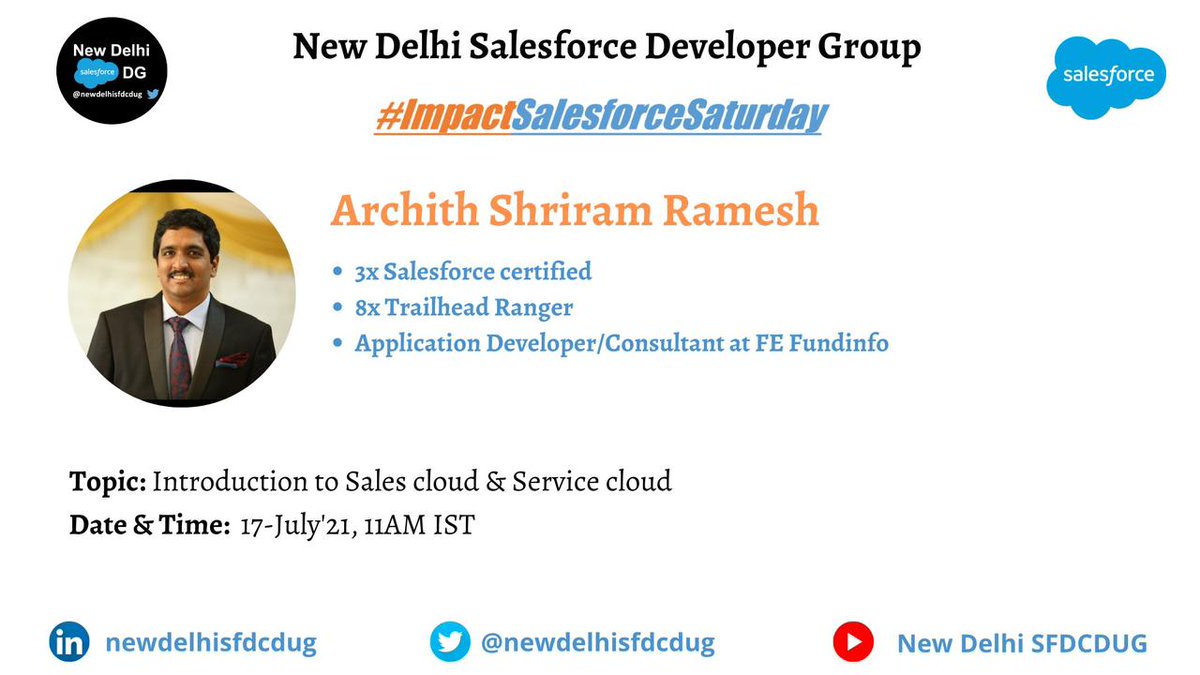 Archith Shriram Ramesh (@Archithsr_sfdc) | Twitter