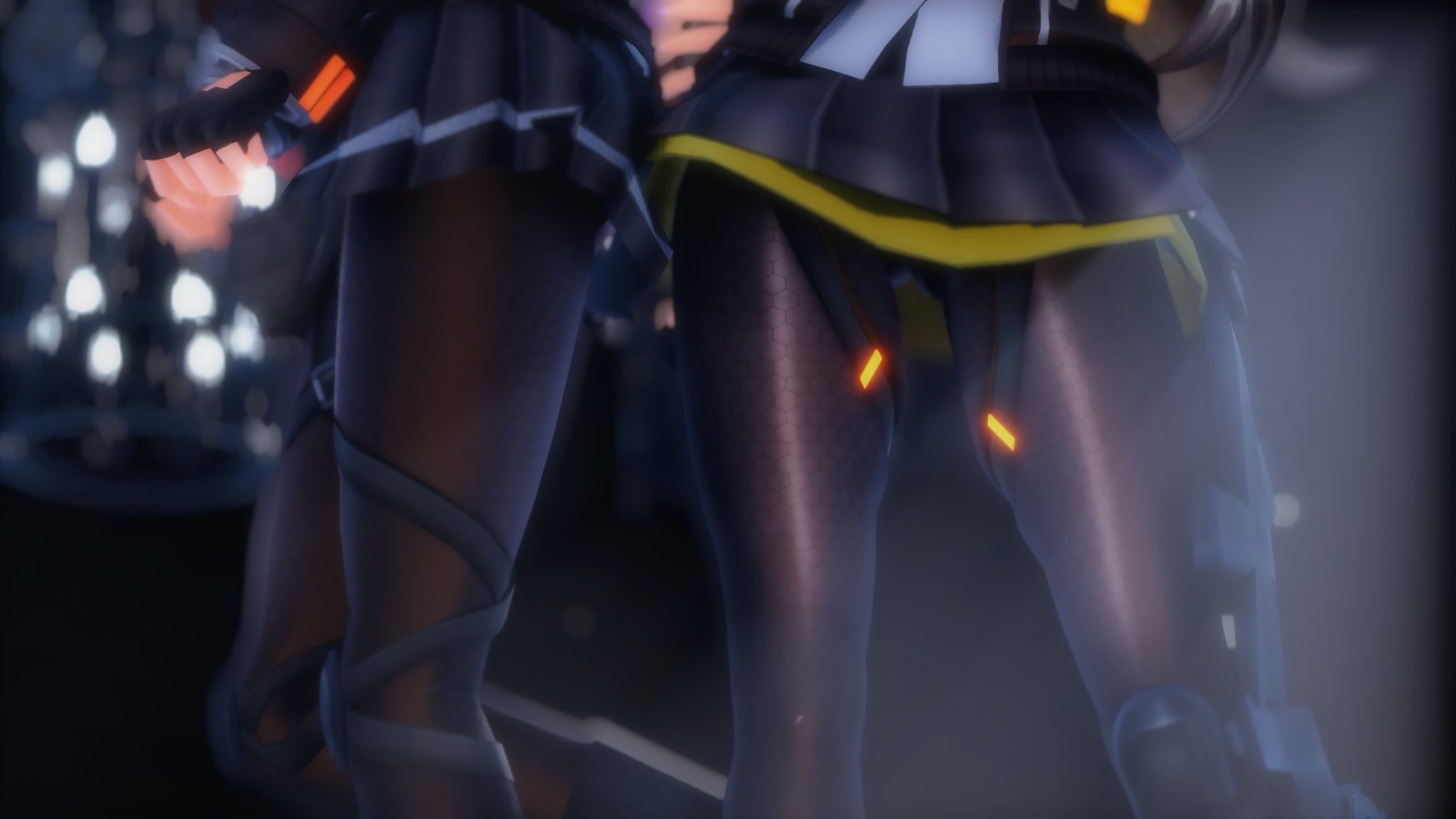 小烏遊@🔞MMD on Twitter: "RT @MMD_Takanashi: #今までやったMMDの中で一番いい感じに撮れた脚か腰を晒せ SIM式UMP45＆UMP9姉妹の脚を見て欲しい ...