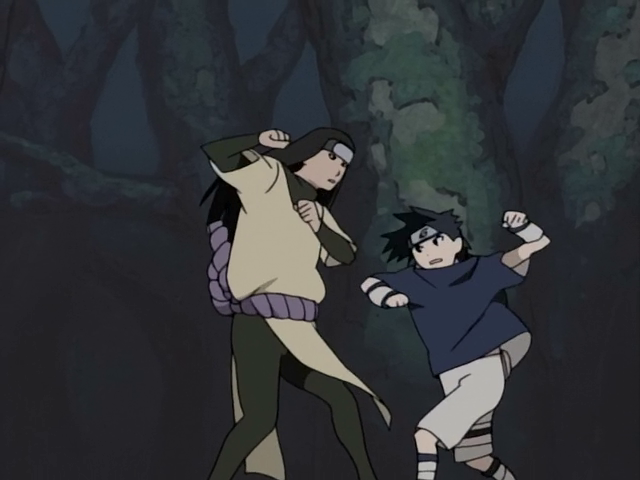 Sasuke Vs Neji Shippuden