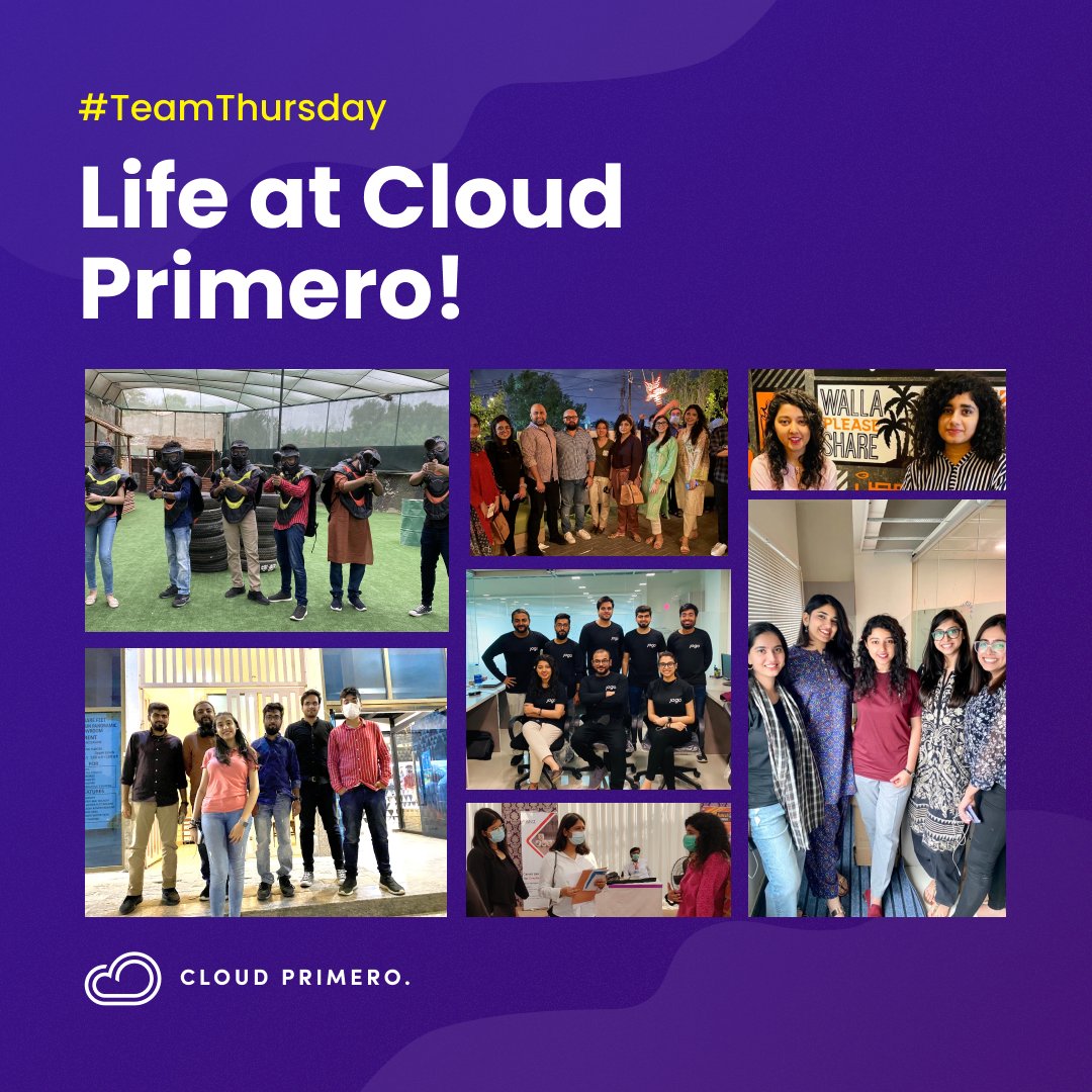 Cloud Primero on Twitter: "Life at Cloud Primero is a blast. It's full throttle ahead for ...