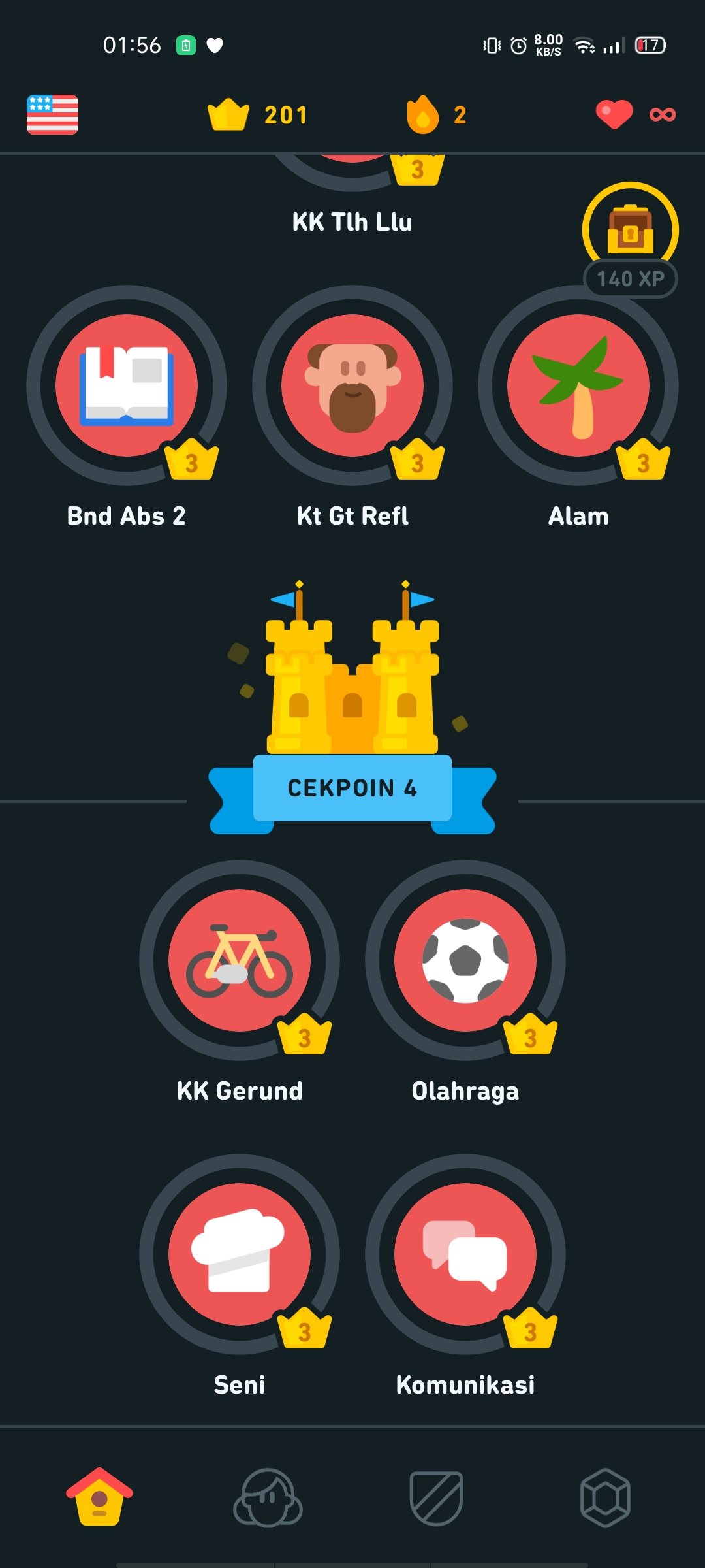 Miya 🔜S.T.Pn on Twitter: "Duolingo ambis thread, demi bisa ikut iisma tahun depan~ https://t.co ...