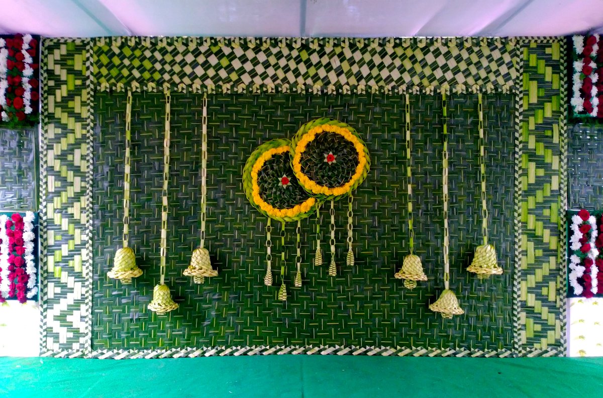 Inspiring decoration using coconut leaves ideas for your home