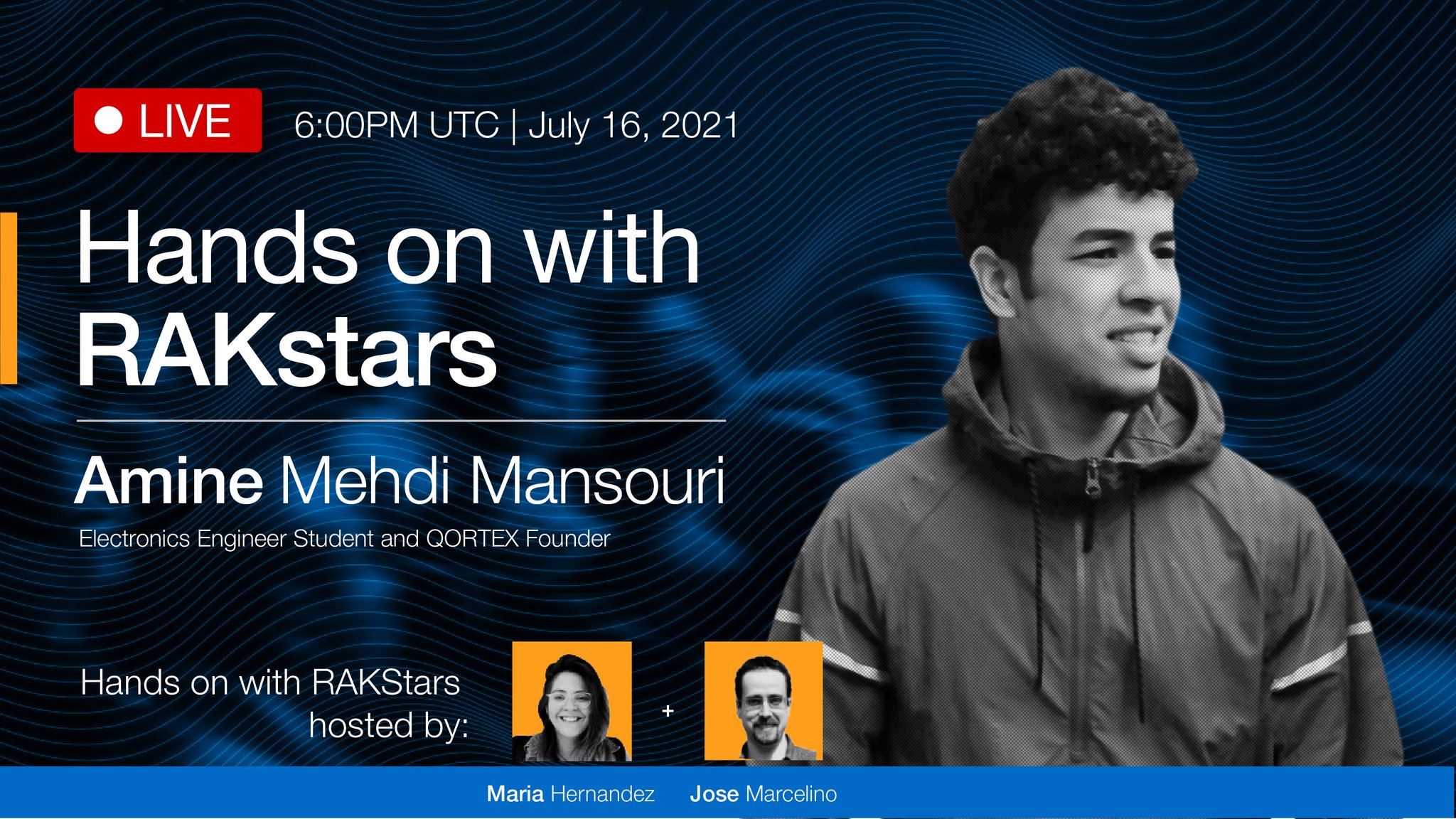 RAKwireless on Twitter: "Catch Amine Mehdi Mansouri in this week’s Hands-On session! He’ll ...