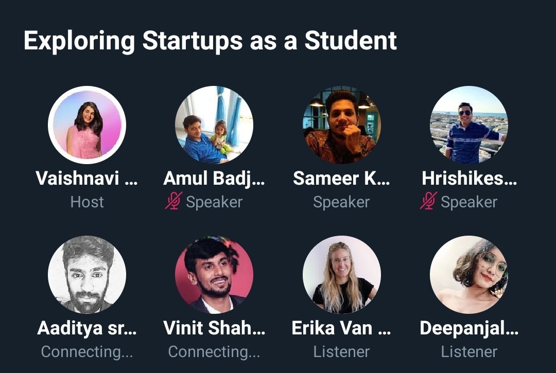 Hrishikesh Suslade 🚀 on Twitter: "Had an excellent discussion on Startups as a Student Thanks a ...