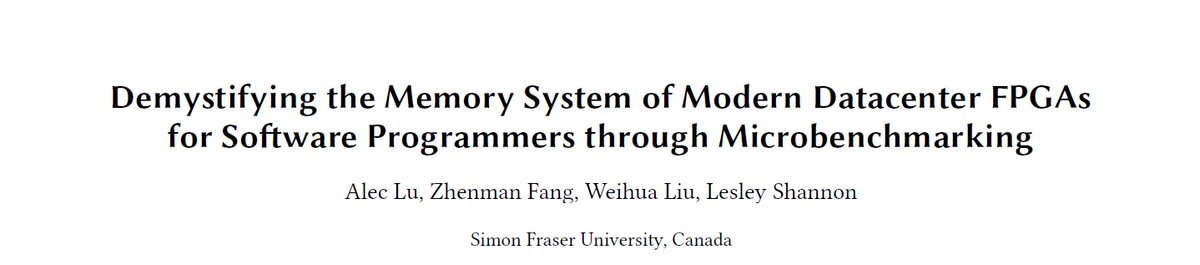OGAWA, Tadashi on Twitter: "=> "Demystifying the Soft and Hardened Memory Systems of Modern ...