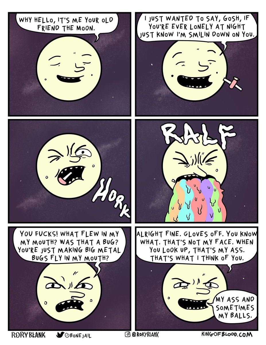 「Dougie The Hyper-Dimensional Cube Who is Also a Greaser Gets」Rory Blankの漫画