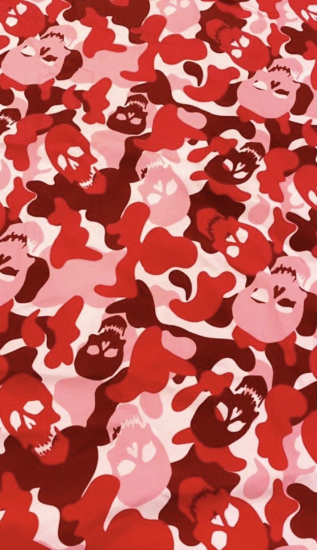 Red Camo Wallpaper Iphone