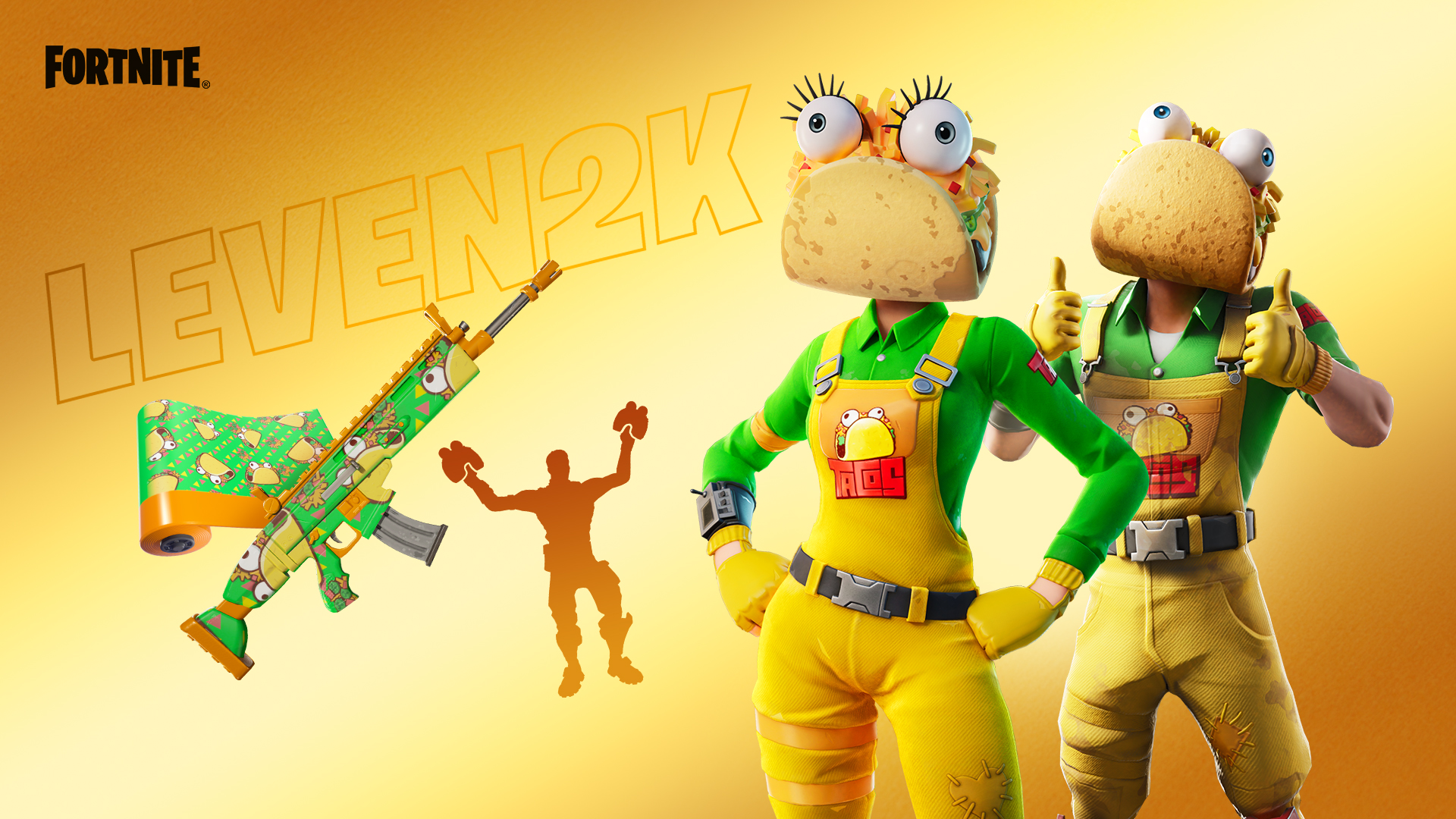 LEVEN2K'S TACO TUESDAY BUNDLE - Fortnite Bundle - Fortnite.GG